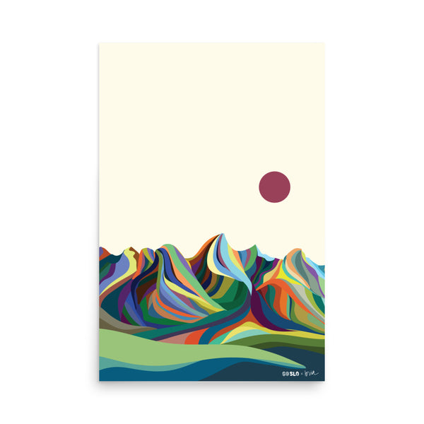 Grand Teton Minimalist Print – Go Slo Apparel