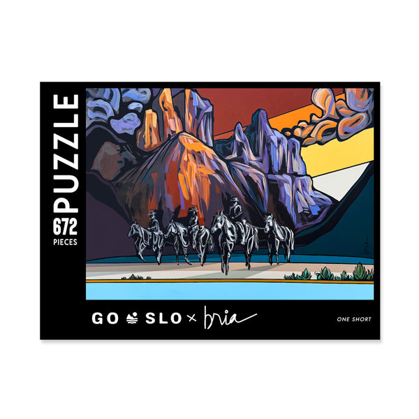 One Short Puzzle // 672 Pieces – Go Slo Apparel